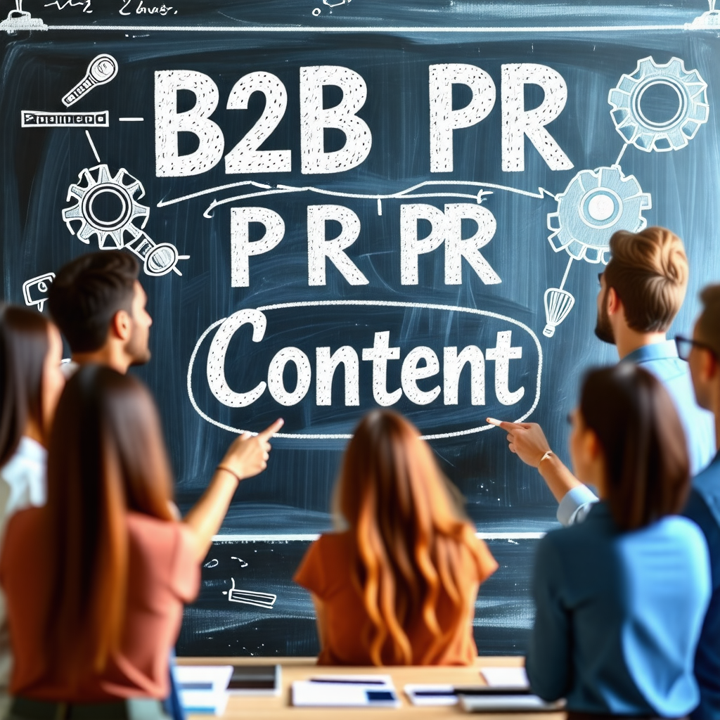 B2B PR 콘텐츠 제작 노하우: 포맷별 주안점과 활용 방안
